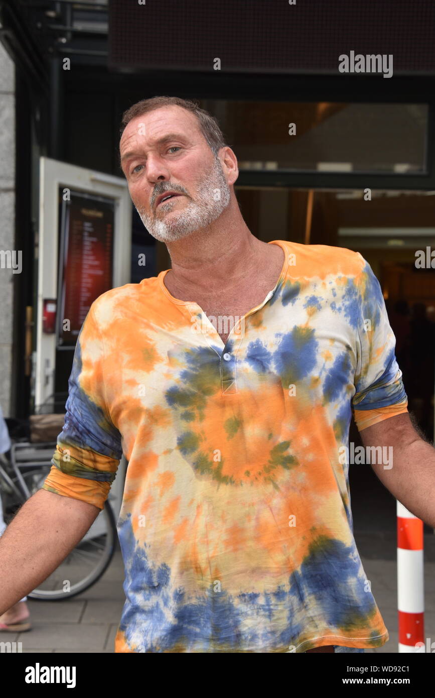 Cologne, Germany. 28th Aug, 2019. The musician Chris Tanzza, singer of ...