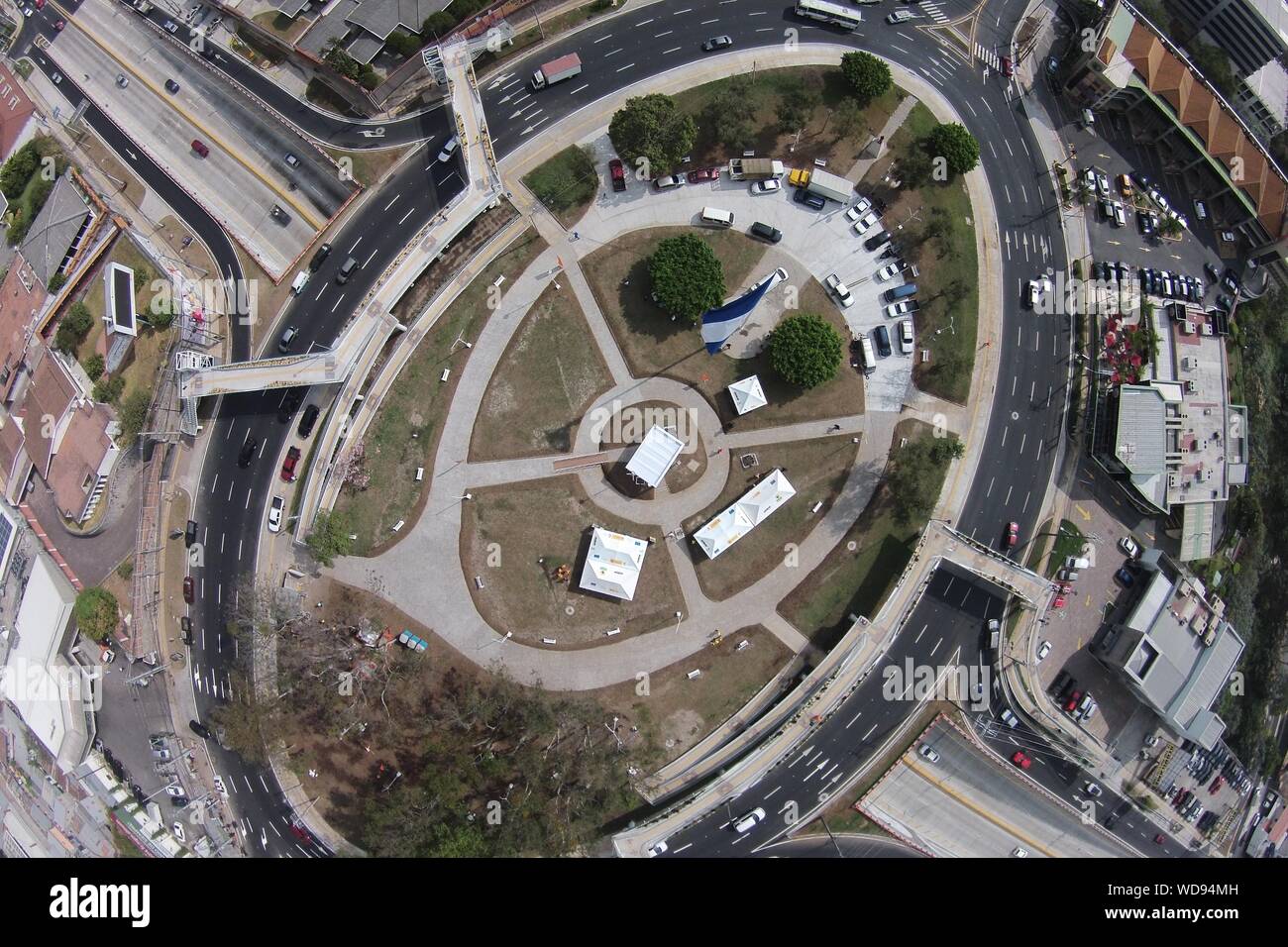 Aerial freeway intersections hi-res stock photography and images - Alamy