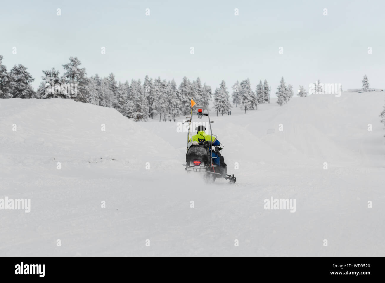 Snowmobile sweden hi-res stock photography and images - Alamy