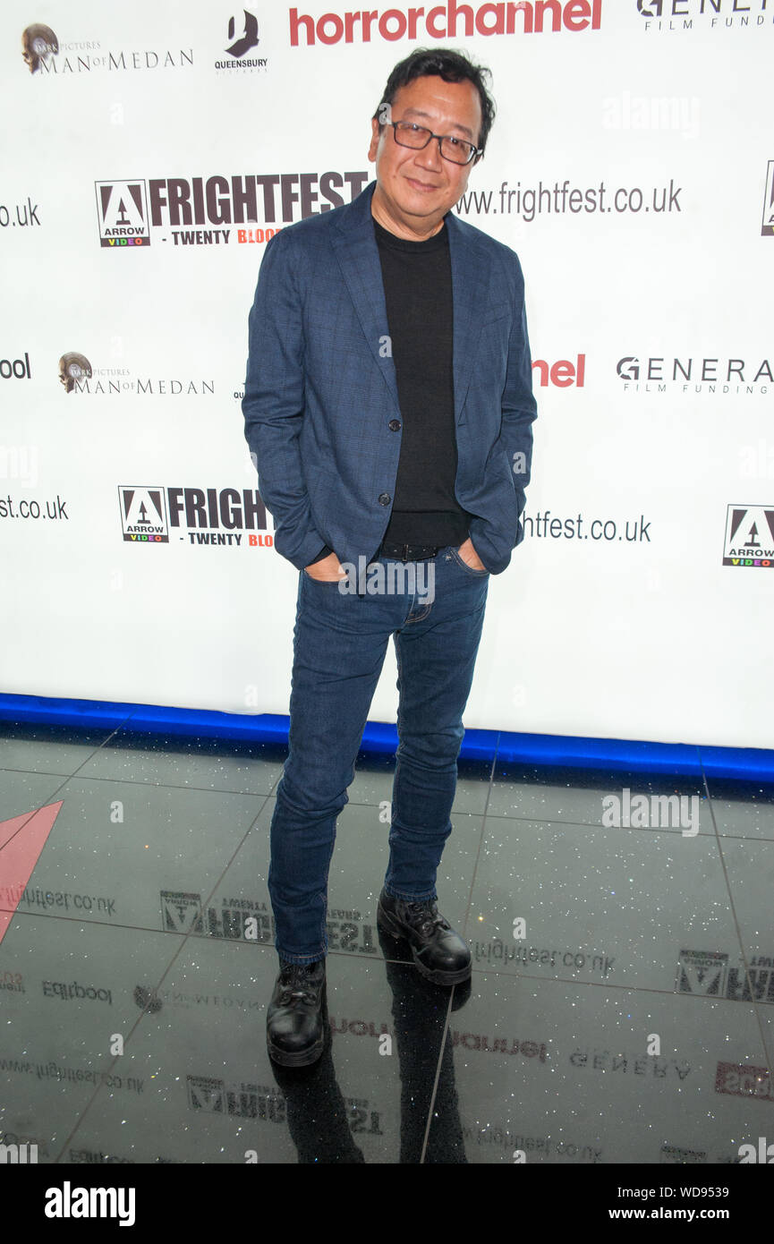 Michael Goi attends Mary at Frightfest 2019 on Saturday 24 August 2019 ...