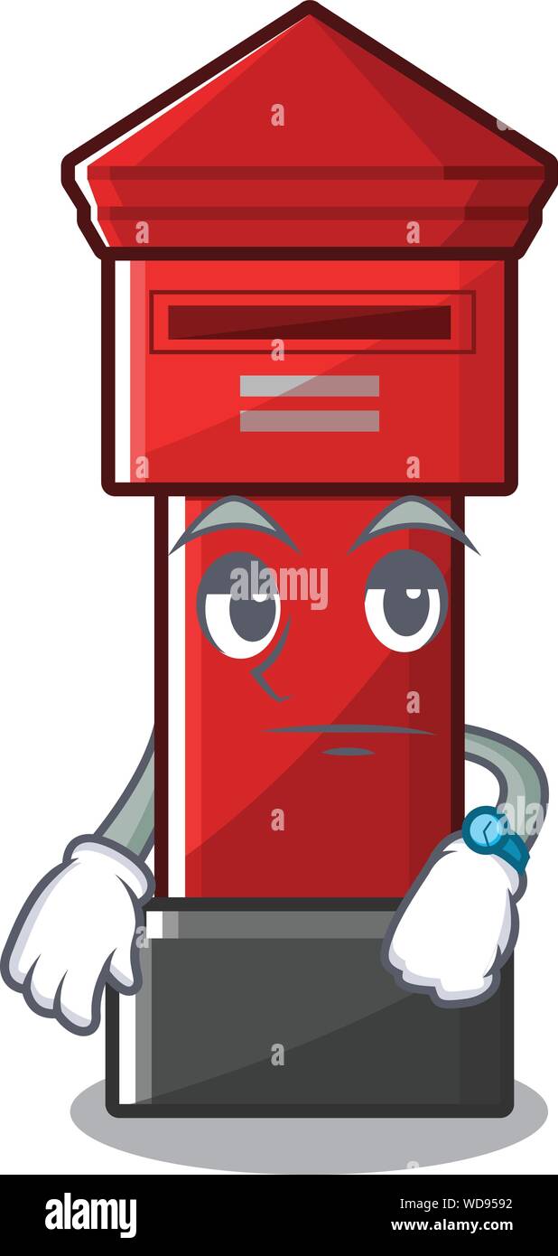 Waiting pillar box on a cartoon highway Stock Vector Image & Art - Alamy