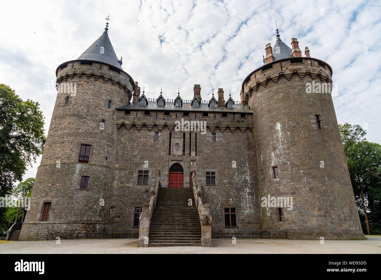 Combourg castle hi-res stock photography and images - Alamy