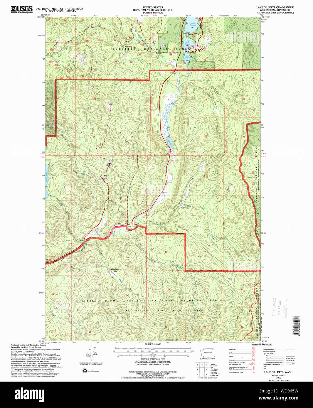 Gillette map hi-res stock photography and images - Alamy