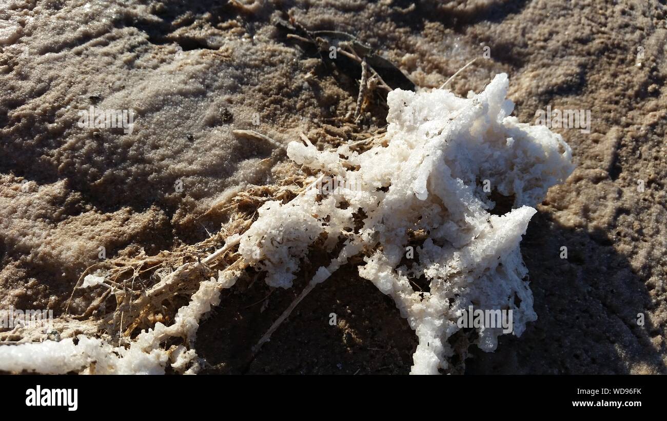 A Salt Lake in the Little Desert region of Victoria Stock Photo - Alamy