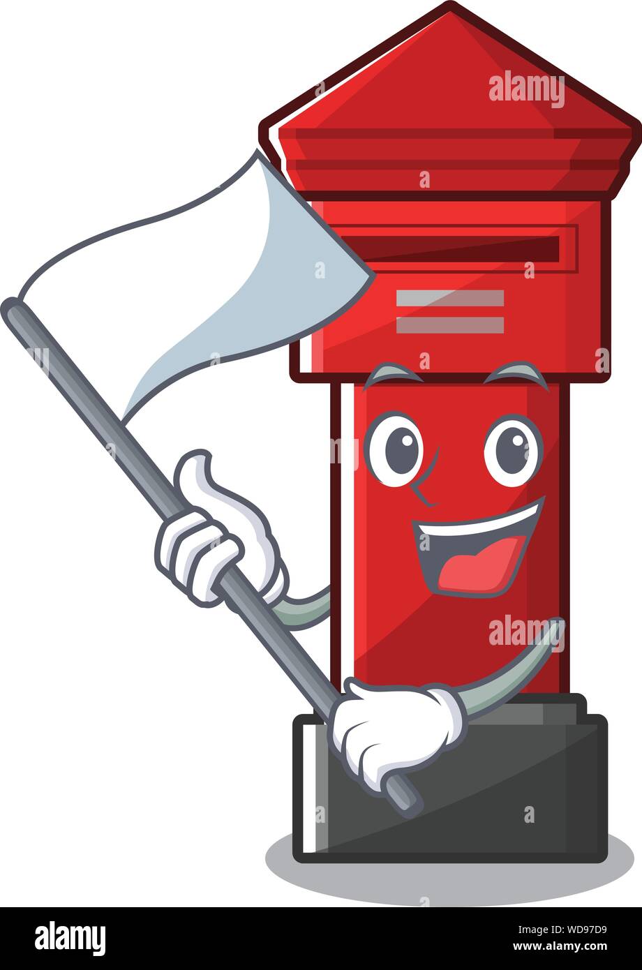 White pillarbox hi-res stock photography and images - Alamy