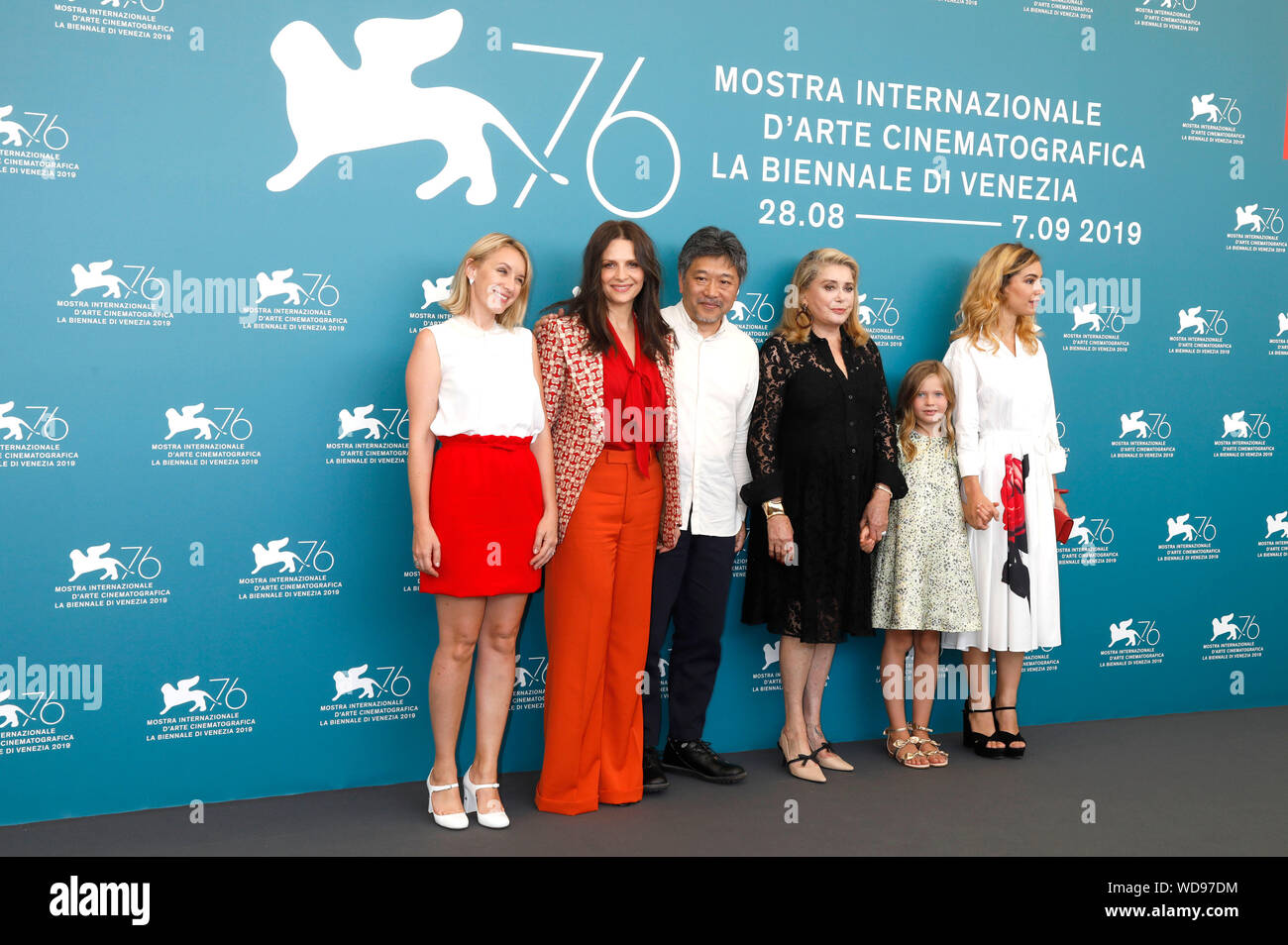 Ludivine Sagnier, Juliette Binoche, Hirokazu Koreeda, Catherine Deneuve ...