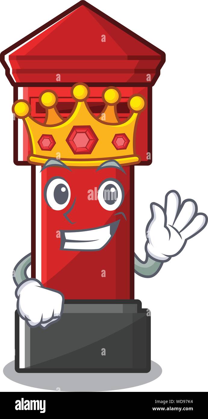 Pillar crowned Stock Vector Images - Alamy