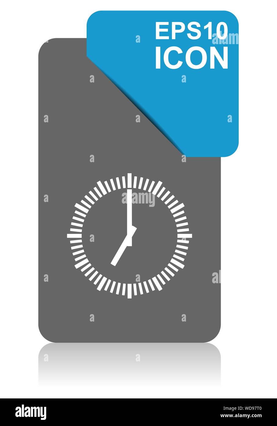 Countdown marker sign Stock Vector Images - Alamy