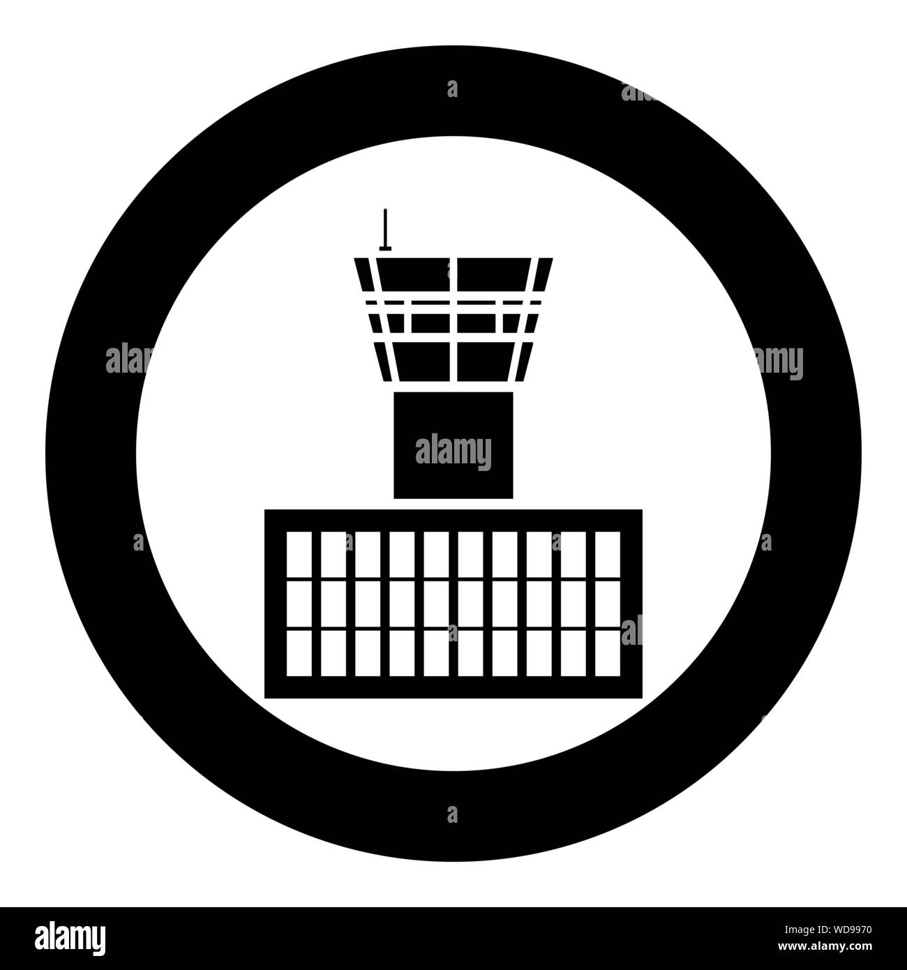 Air Traffic Control Tower Icon