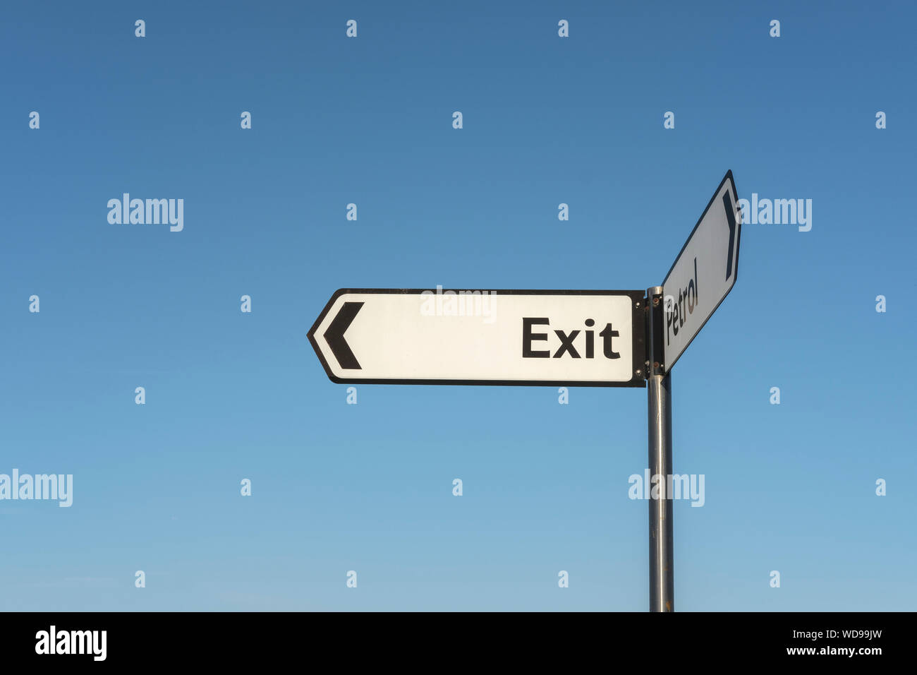 Exit hi-res stock photography and images - Alamy