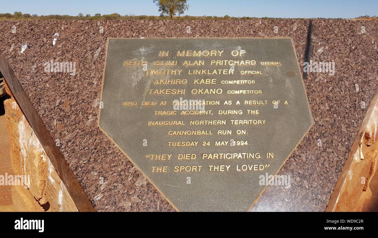 Memorial plaque for the four victims of a fatal accident during the ... Memorial plaque for the four victims of a fatal accident during the ...