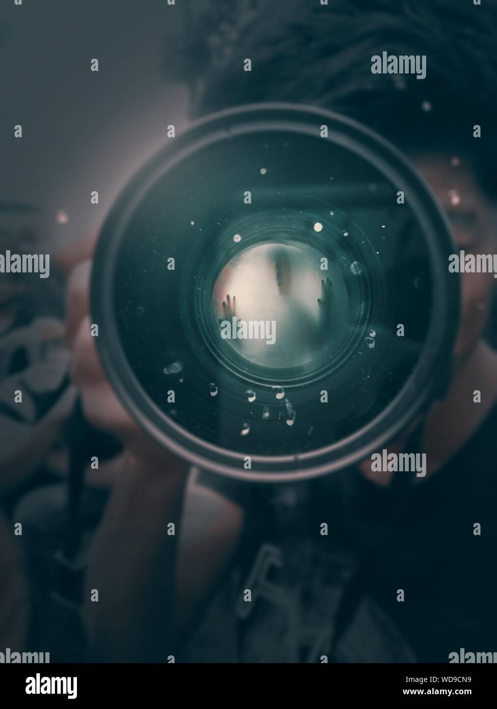 Night vision camera ghost hi-res stock photography and images - Alamy