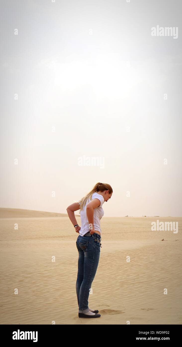 Pulling of jeans hi-res stock photography and images - Alamy