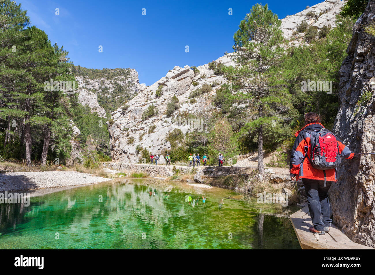 El Parrizal, Beceite, Teruel, Spain Stock Photo - Alamy