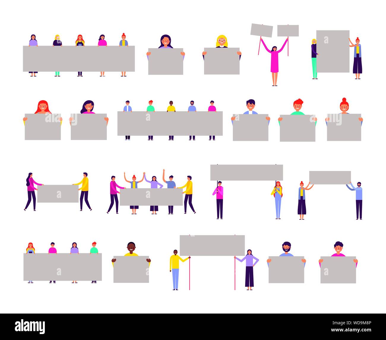 Rally banners Stock Vector Images - Alamy