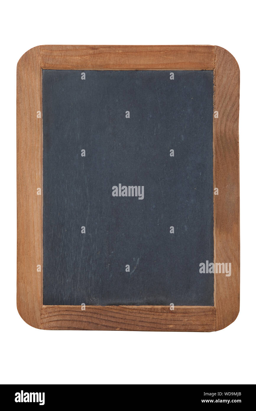 Blank black slate hi-res stock photography and images - Alamy