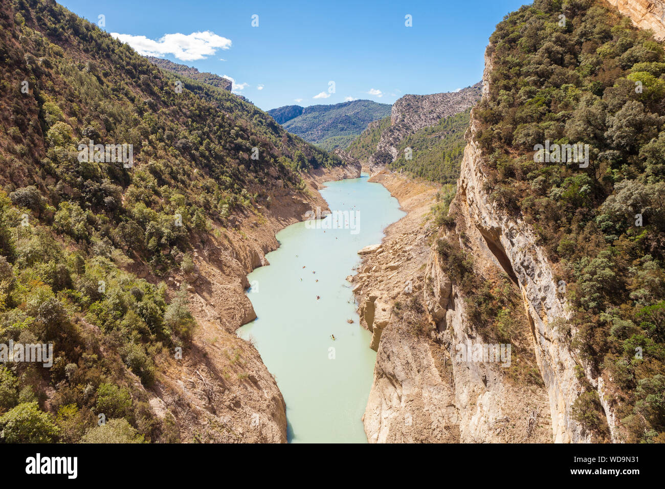 Congost de Montrebei, Serra del Montsec, La Noguera, Lleida, Spain ...