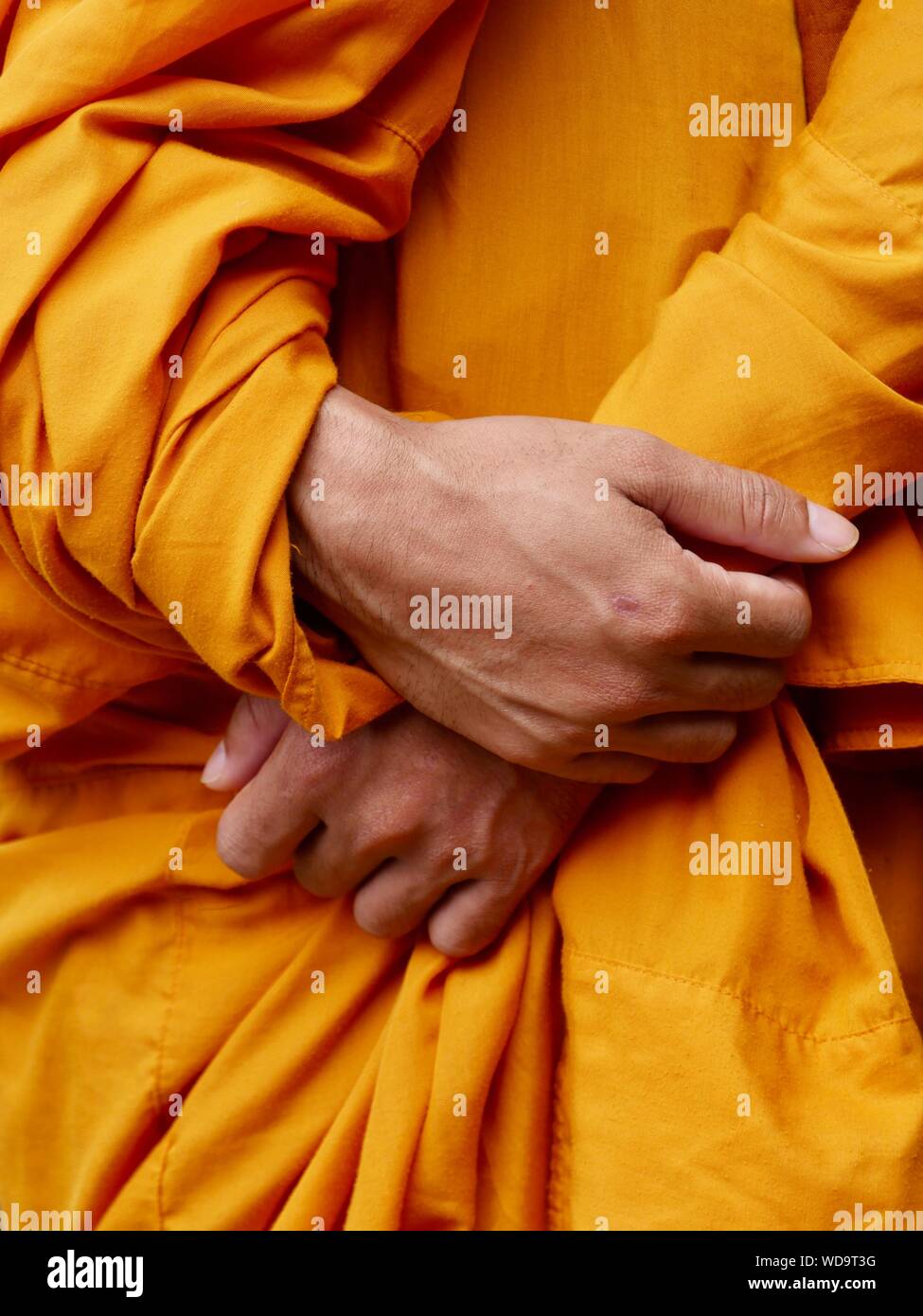 Monks hands hi-res stock photography and images - Alamy