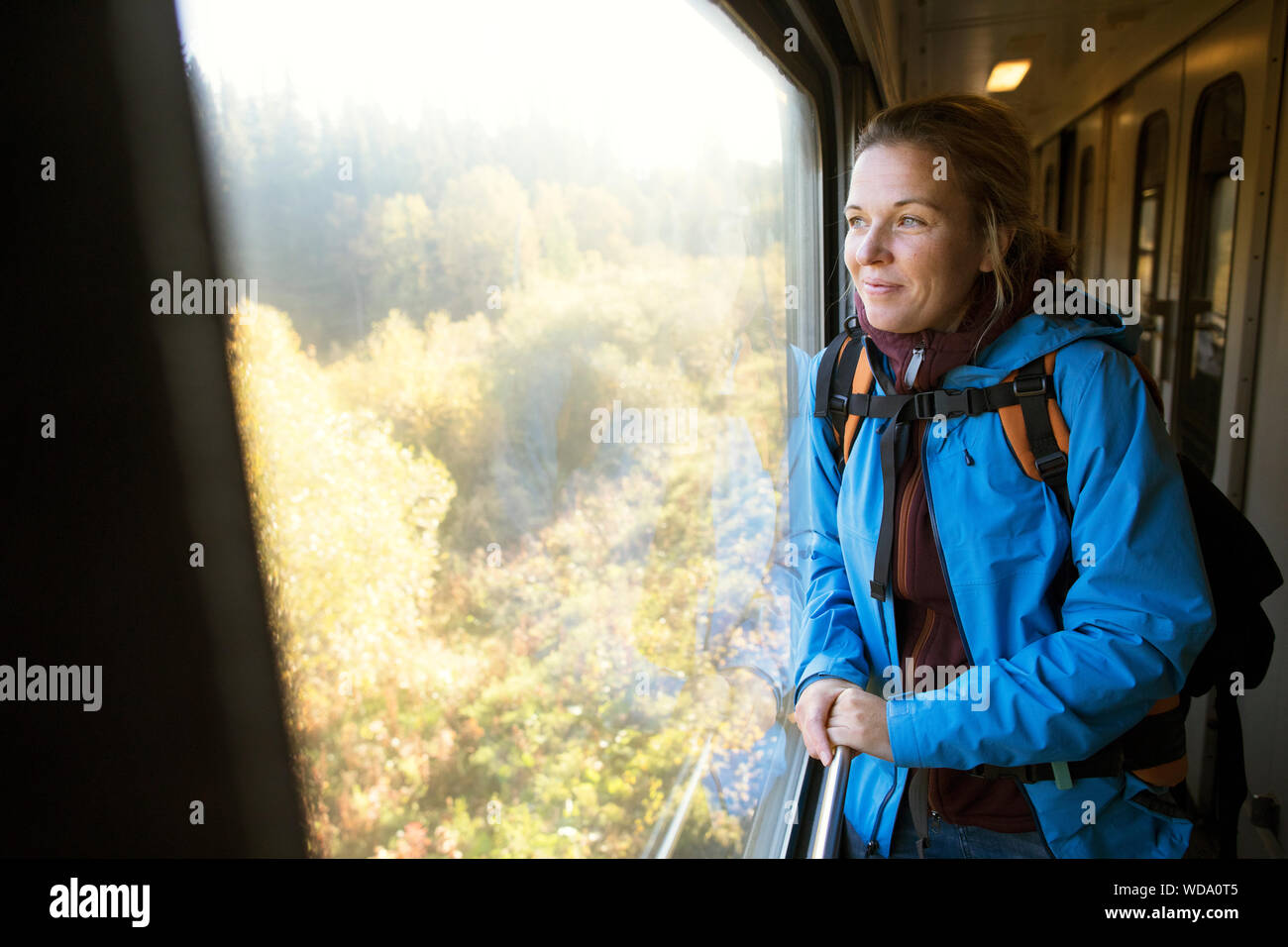 Looking through train window hi-res stock photography and images - Alamy