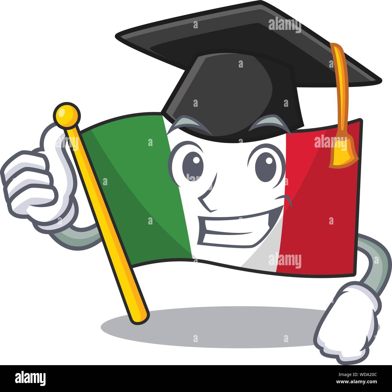 Flags of world graduation hi-res stock photography and images - Alamy