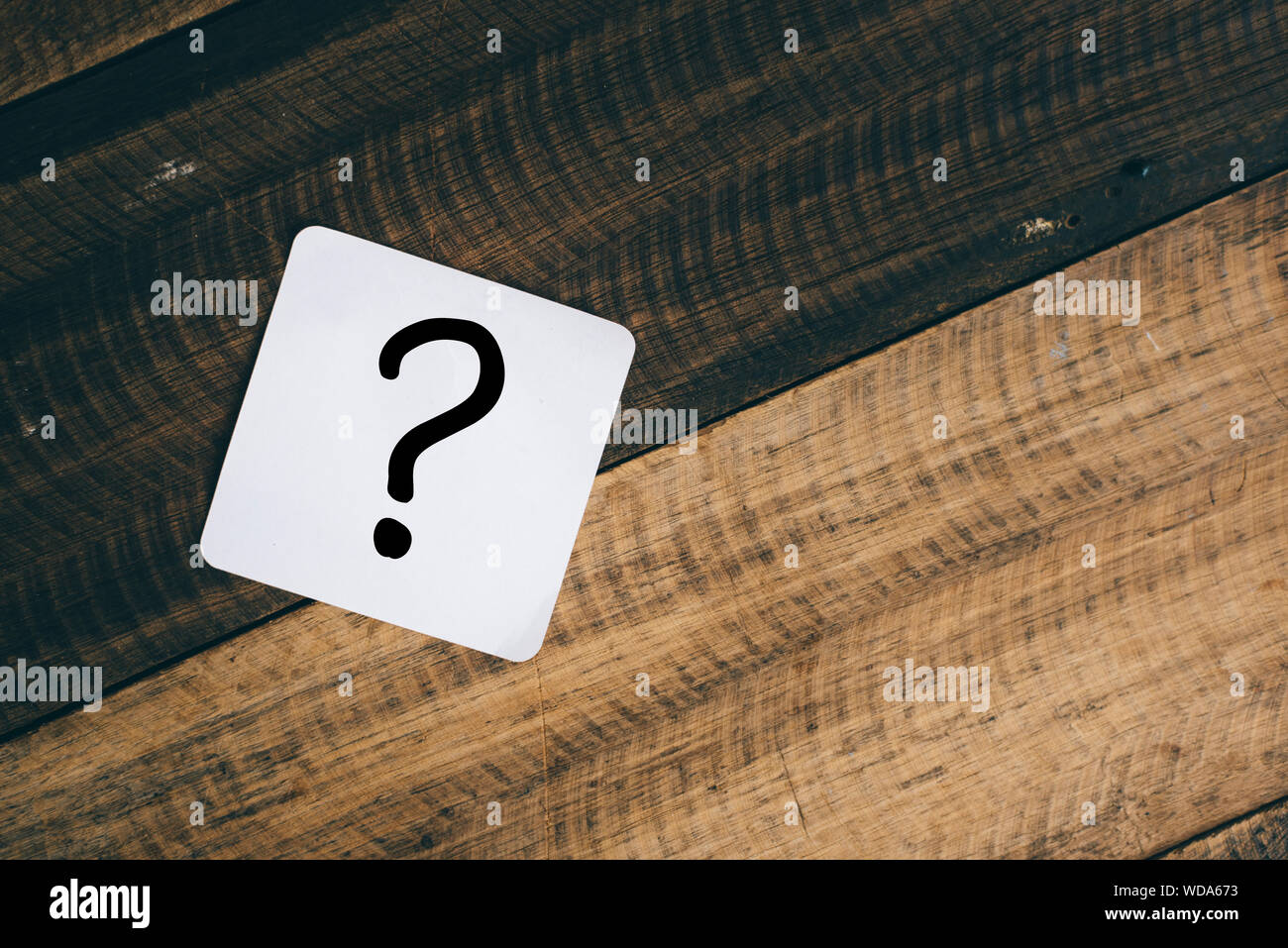 White mark wood table hi-res stock photography and images - Alamy