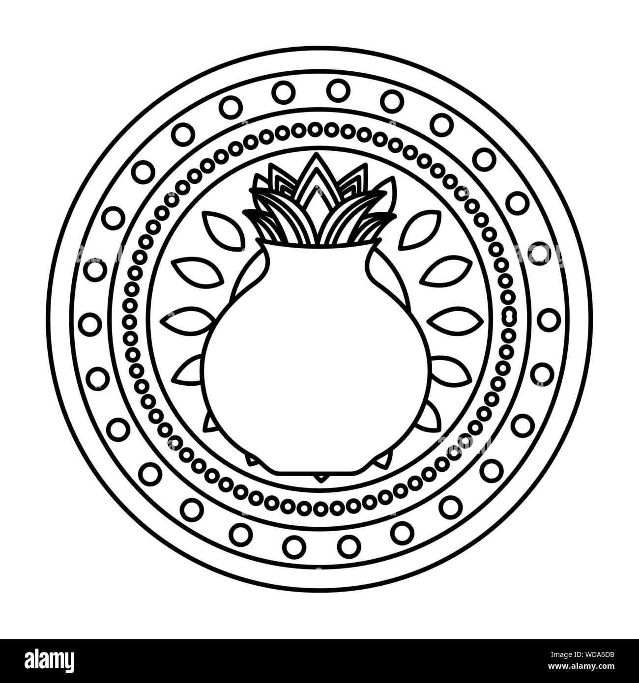 Onam tradition Black and White Stock Photos & Images - Alamy