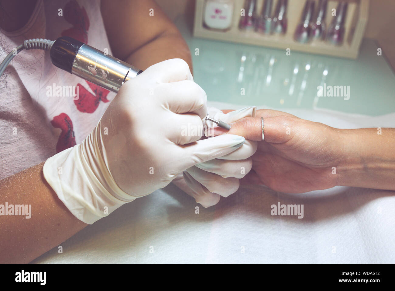 Nail care specialist hi-res stock photography and images - Alamy