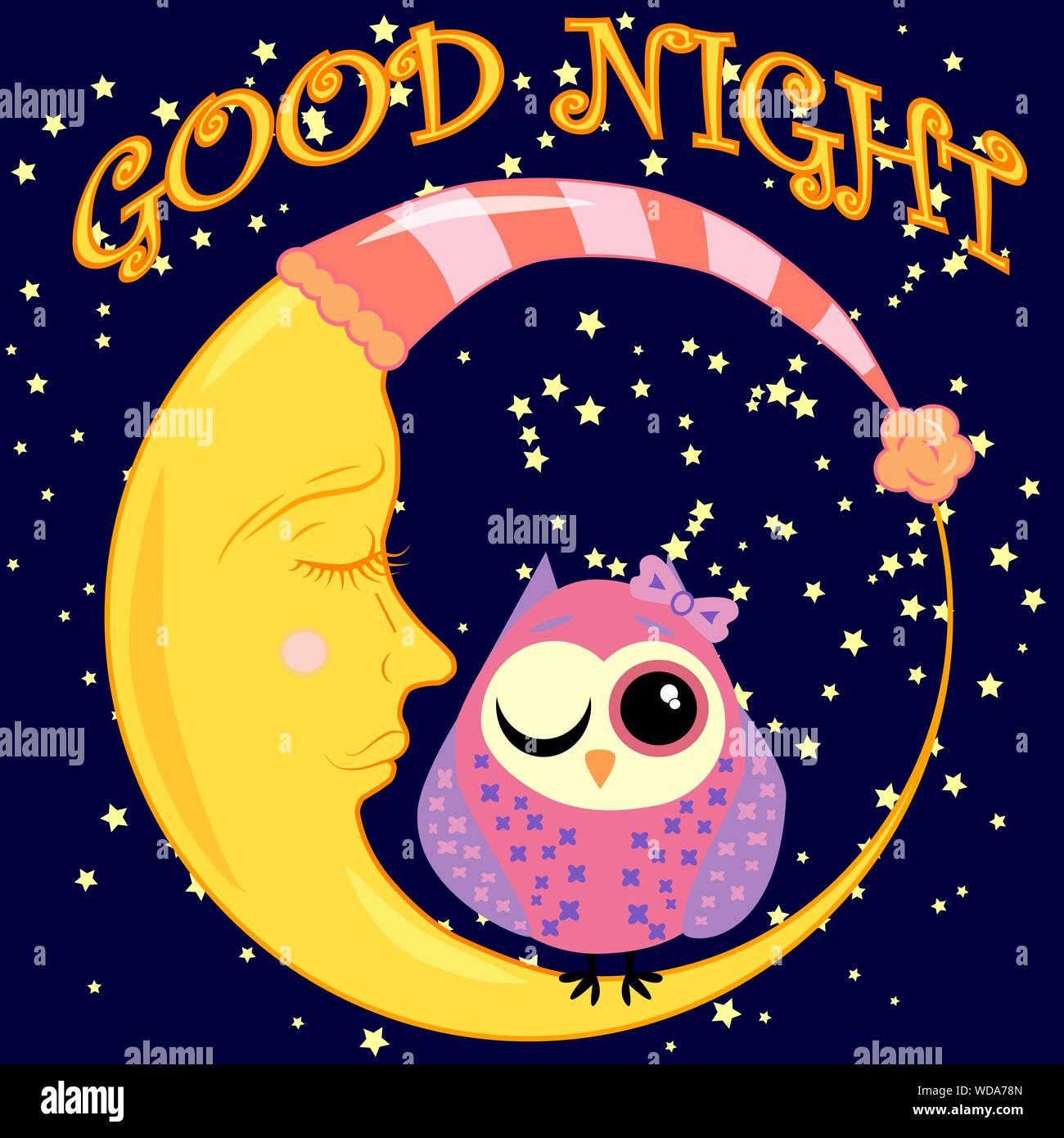 Good Night Animated Wallpaper