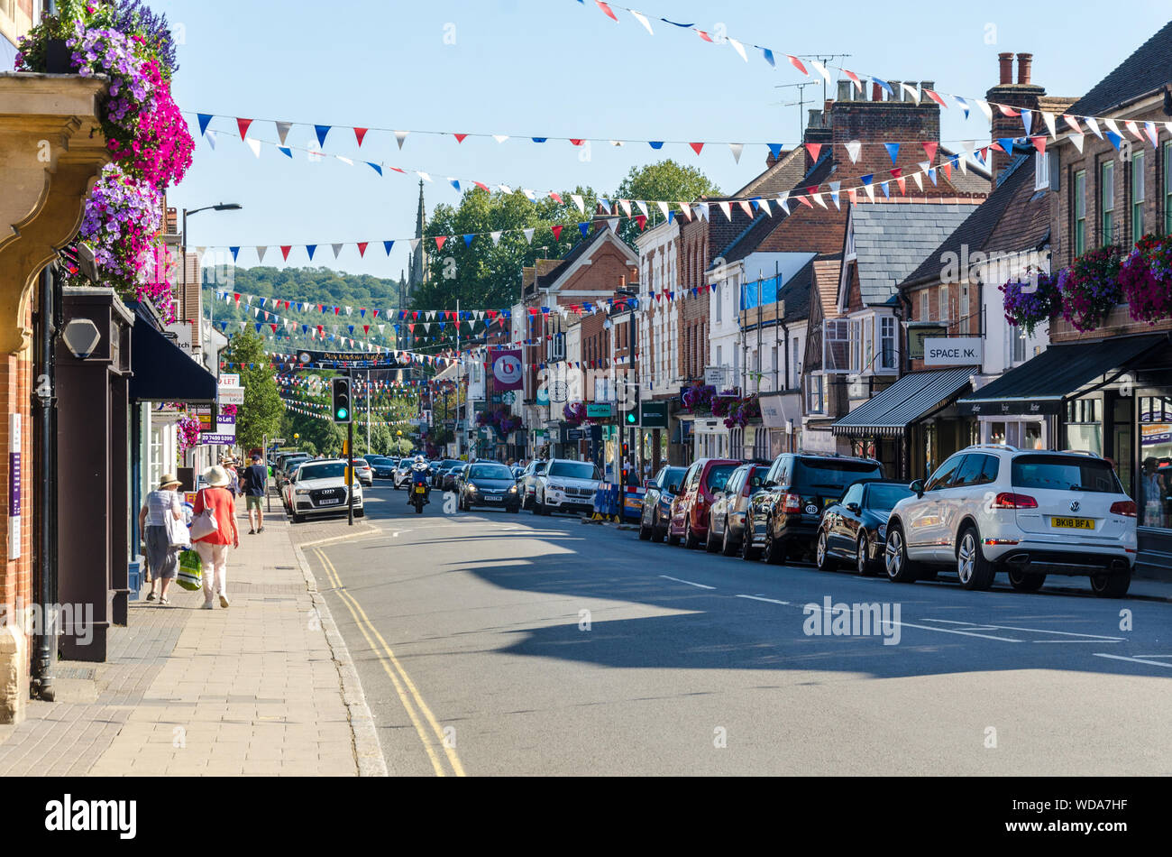 High street marlow buckinghamshire england hi-res stock photography and ...