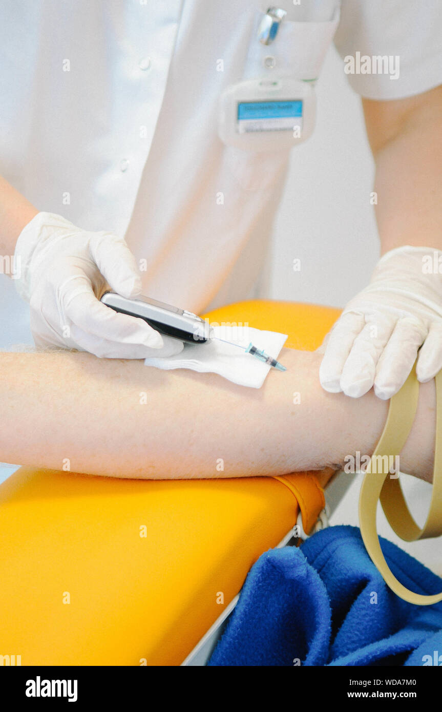 Blood Sample Drawing High Resolution Stock Photography and Images - Alamy