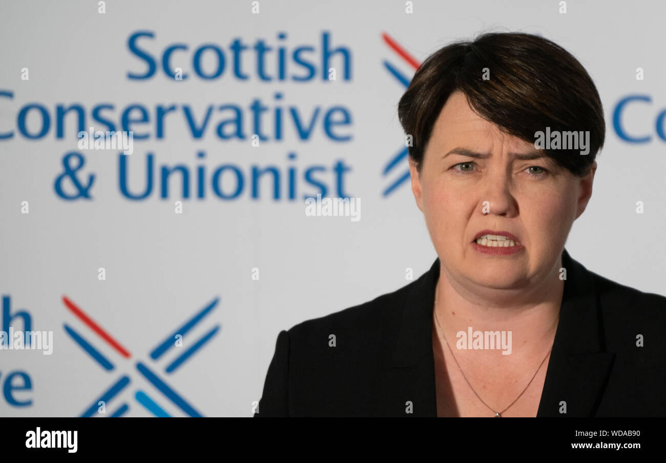 Scottish conservative party conference edinburgh hi-res stock ...