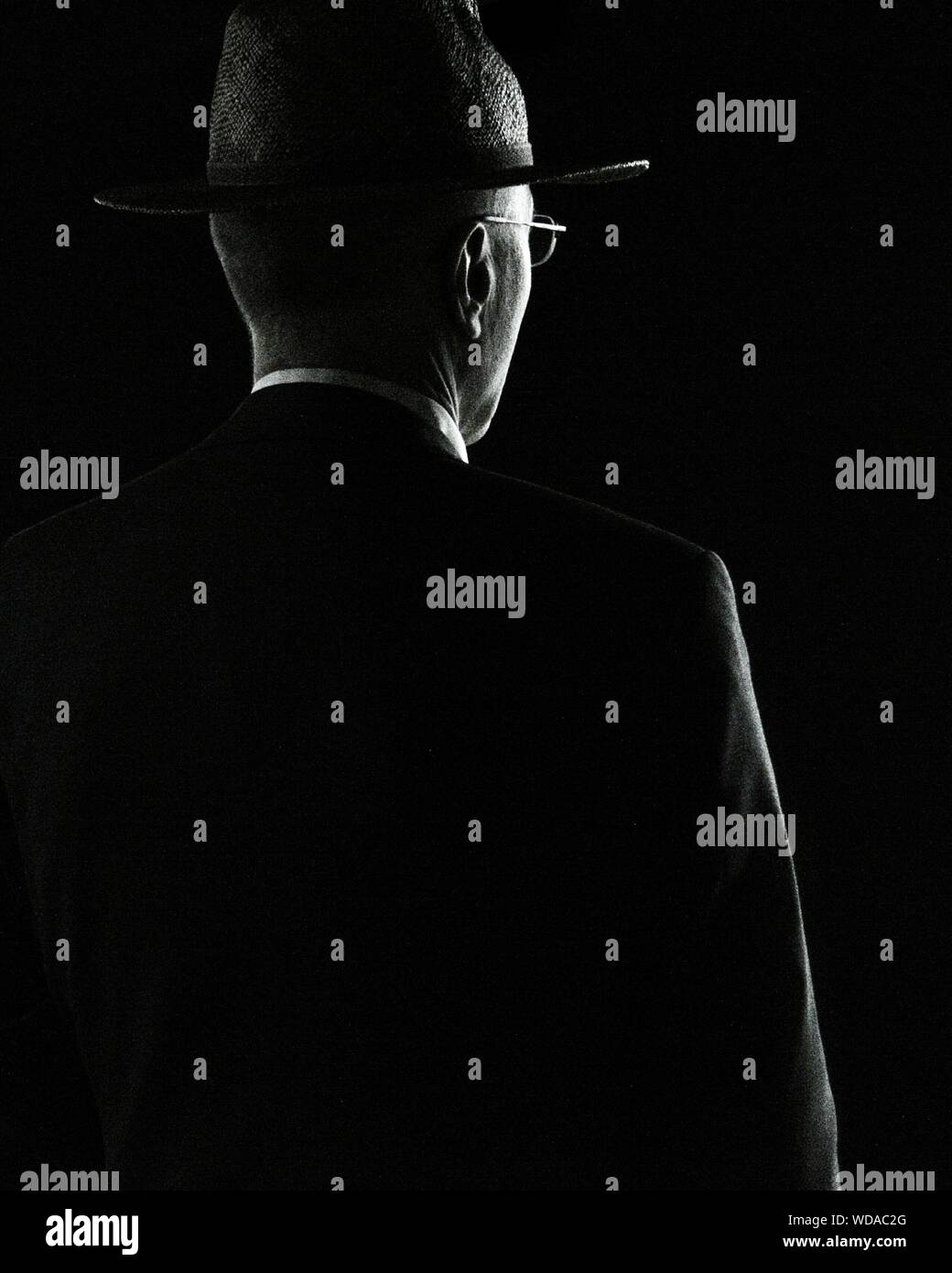 Black man rear view adult hi-res stock photography and images - Alamy
