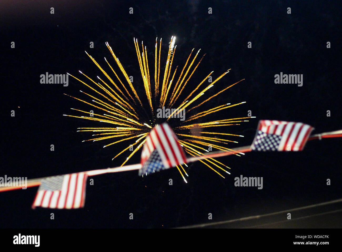 Firework flag hi-res stock photography and images - Alamy