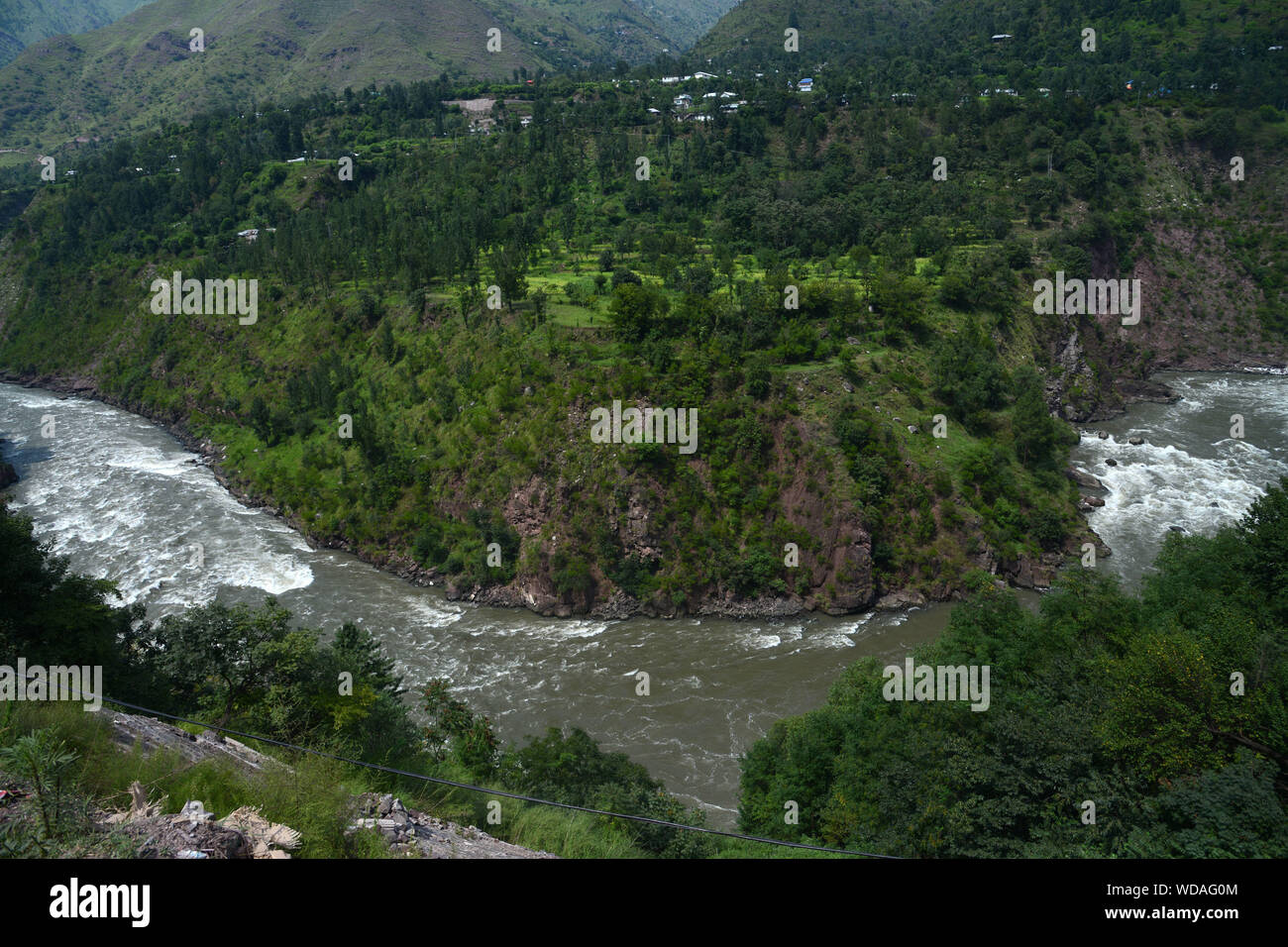 An attractive significant view of the Azad Jammu Kashmir (AJK ...
