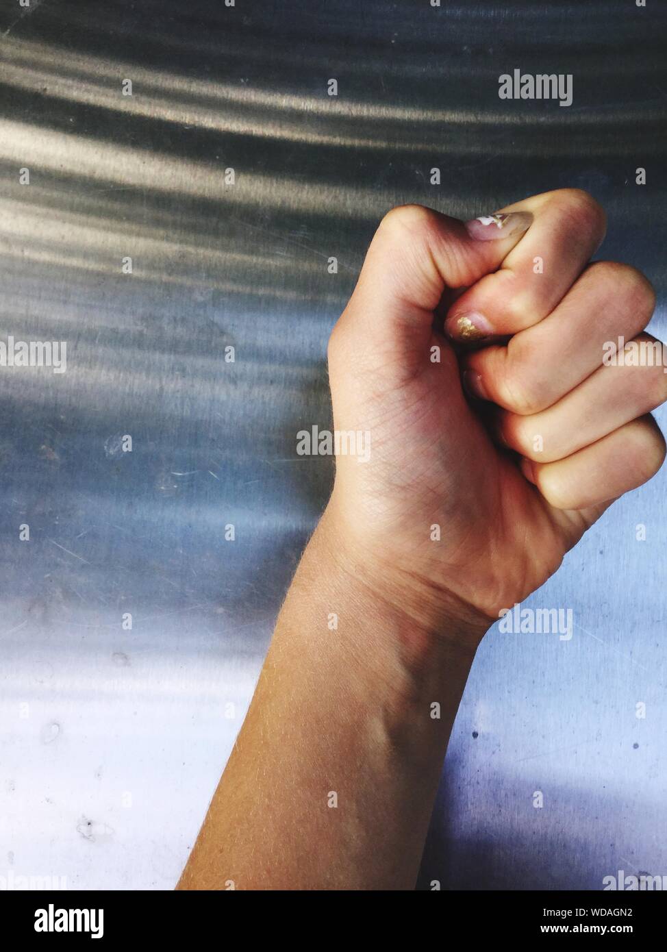 Metal fist hi-res stock photography and images - Alamy
