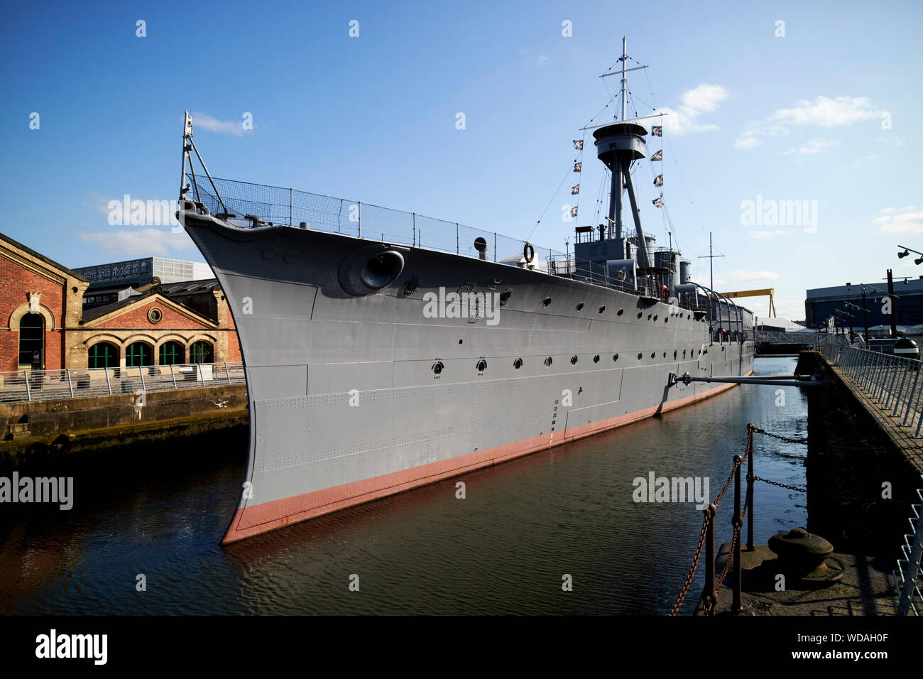 HMS Caroline national museum of the royal navy Belfast Northern Ireland ...