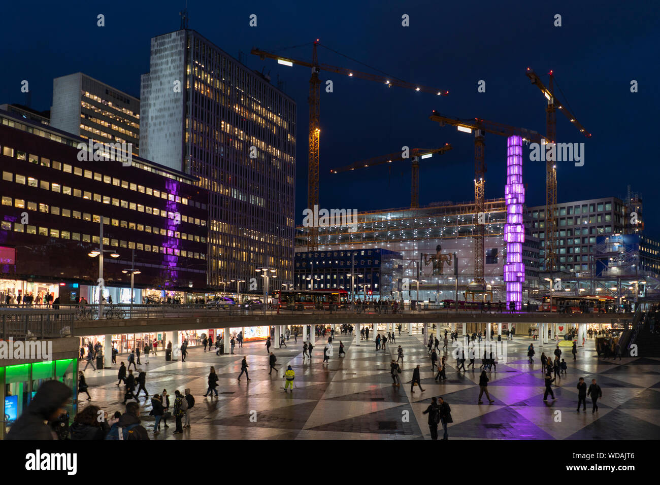 Stockholm night bridge hi-res stock photography and images - Alamy