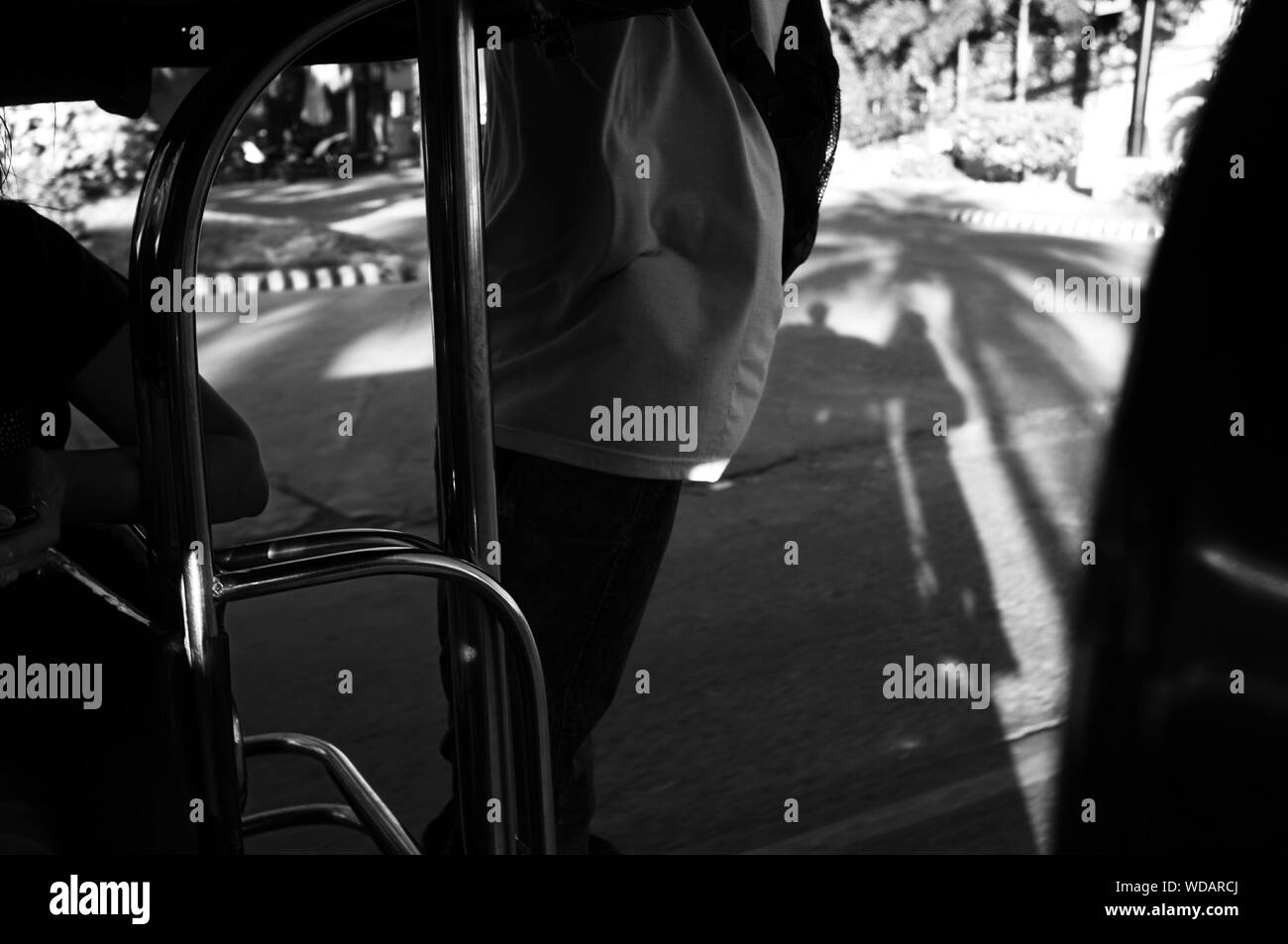 Out and out of the bus hi-res stock photography and images - Alamy