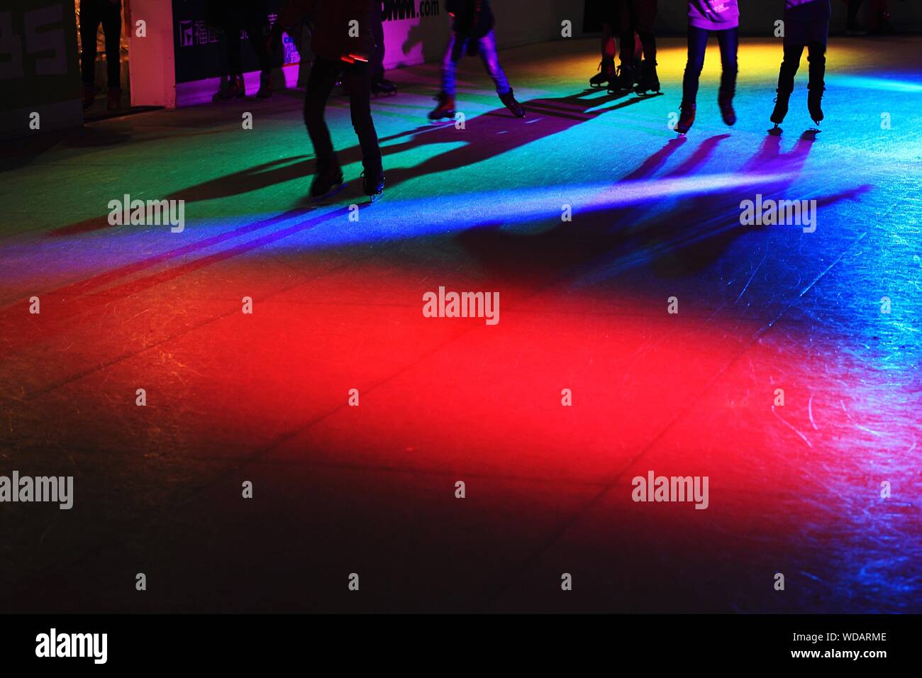 Ice skating low angle hi-res stock photography and images - Alamy