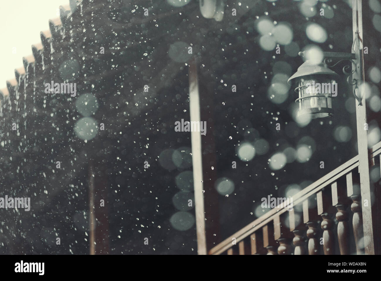 Rainy Balcony High Resolution Stock Photography and Images - Alamy