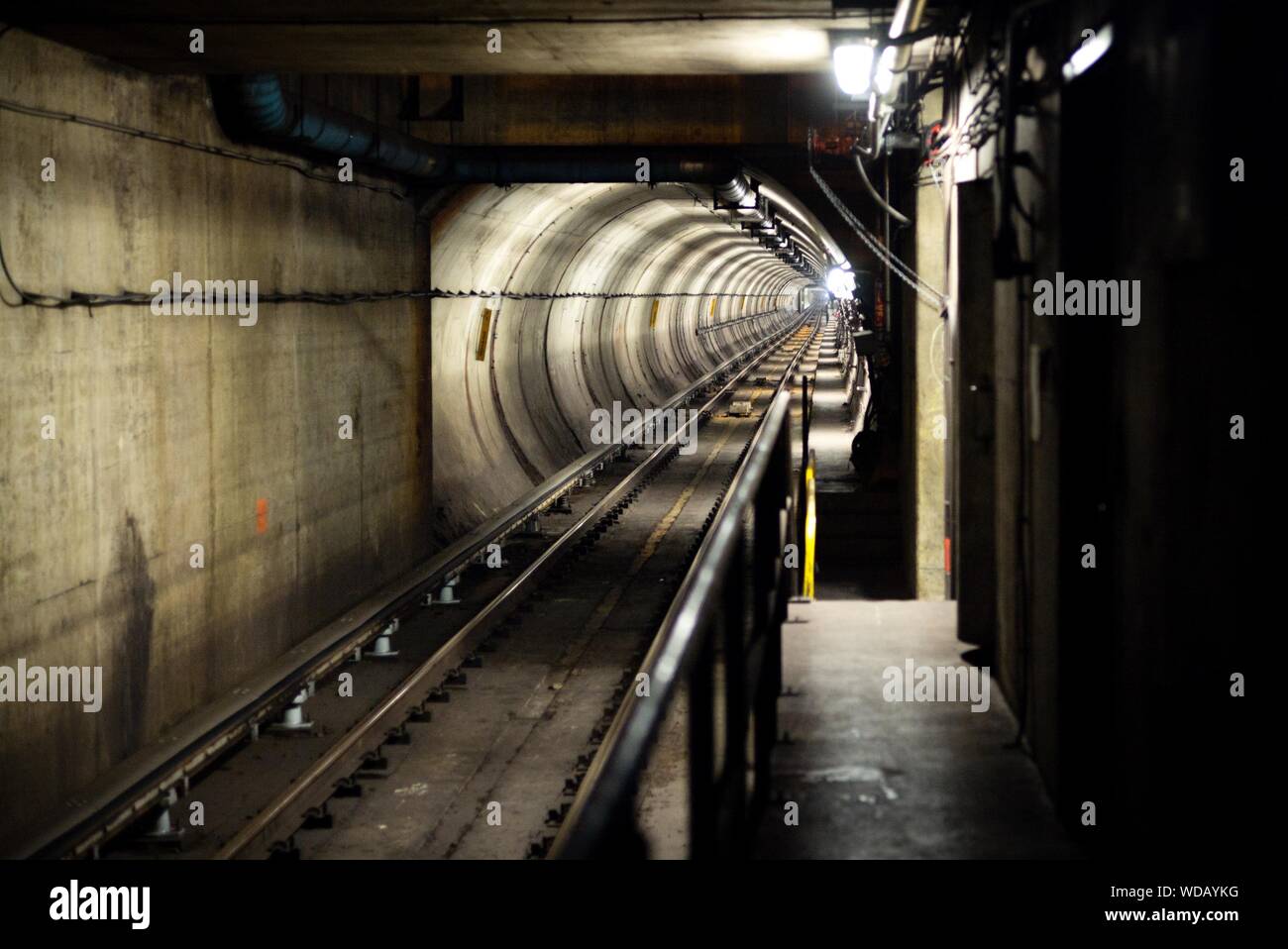 Underground track hi-res stock photography and images - Alamy