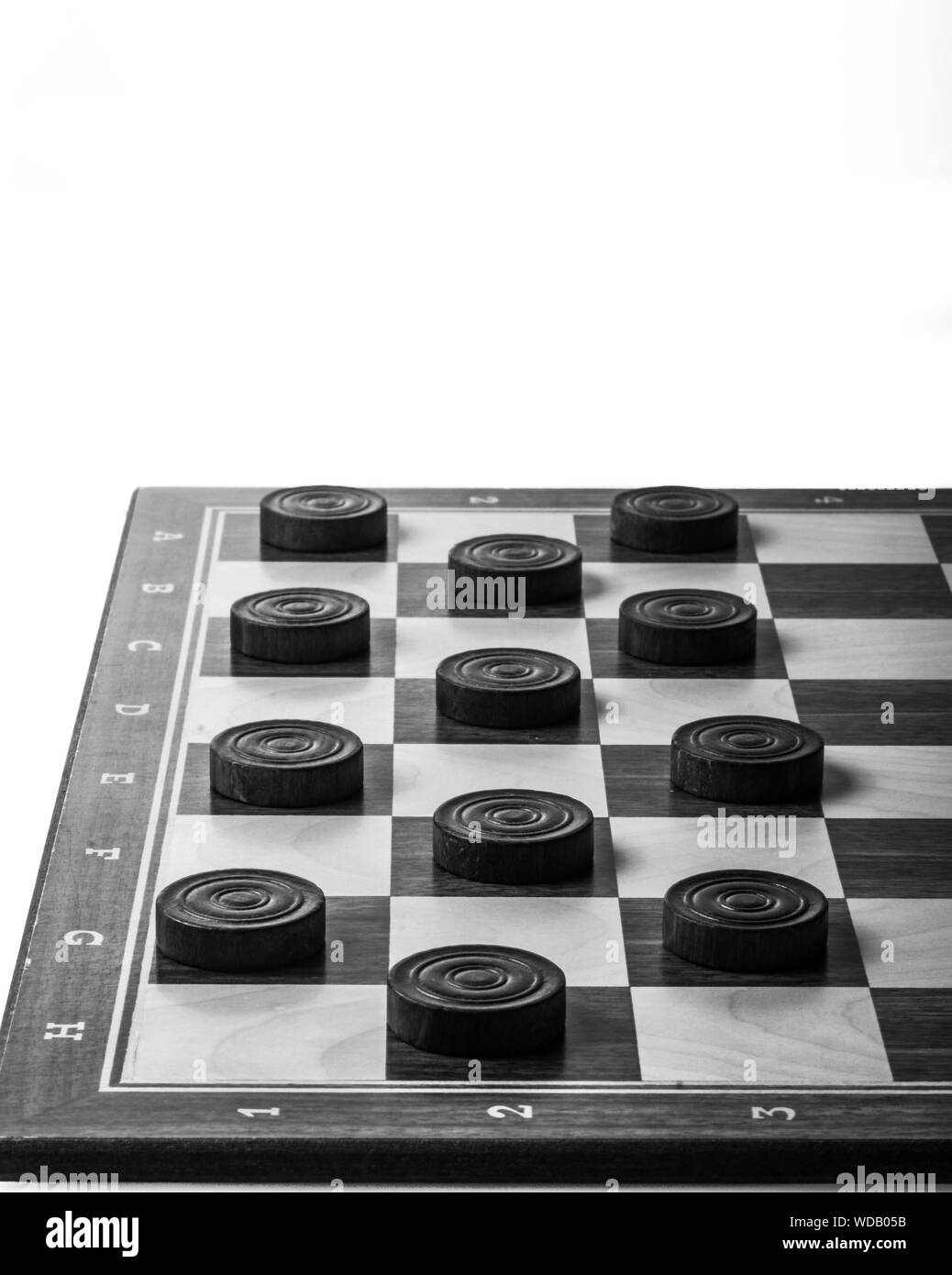 Checkers Black and White Stock Photos & Images - Alamy