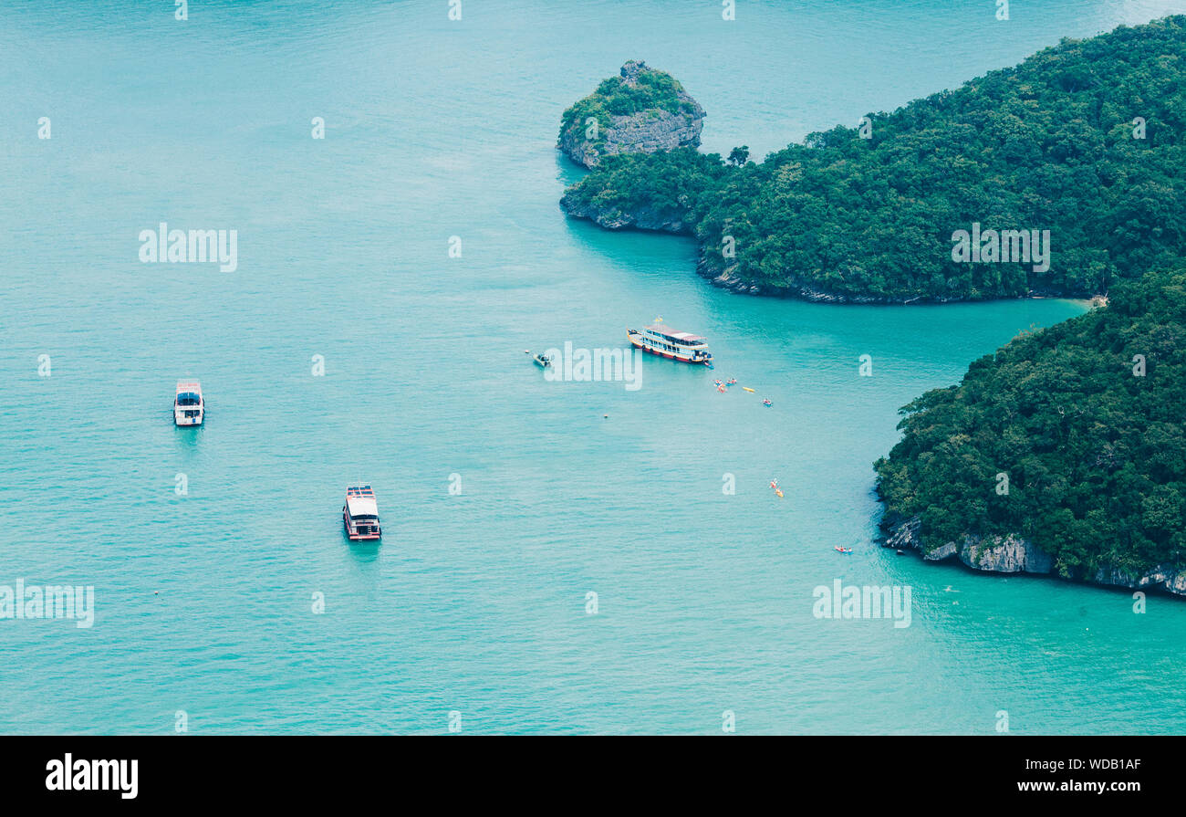 Aerial tourboat hi-res stock photography and images - Alamy