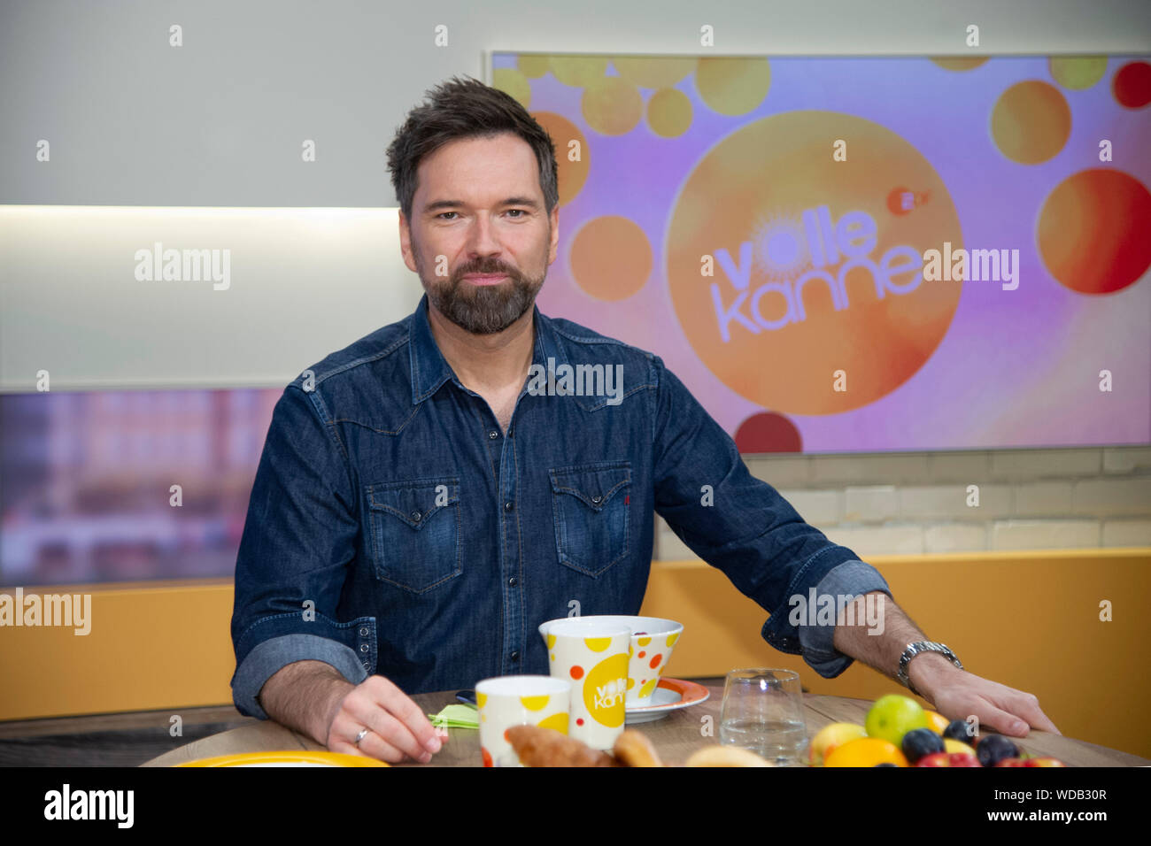 Duesseldorf, Deutschland. 26th Aug, 2019. TV presenter Ingo NOMMSEN ...