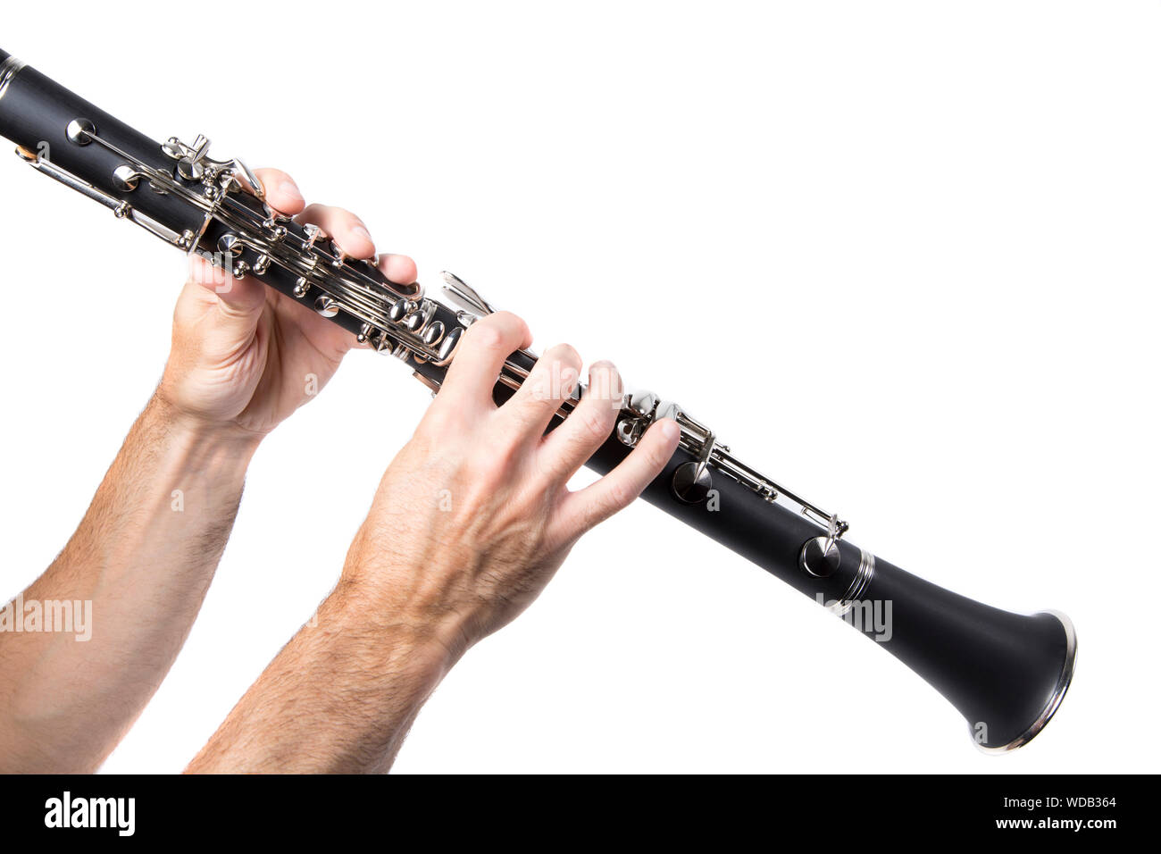 Man playing clarinet hi-res stock photography and images - Alamy
