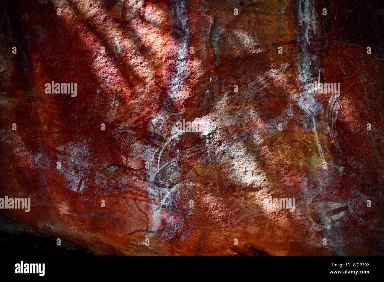 Rock Art Kakadu National Park Stock Photo - Alamy
