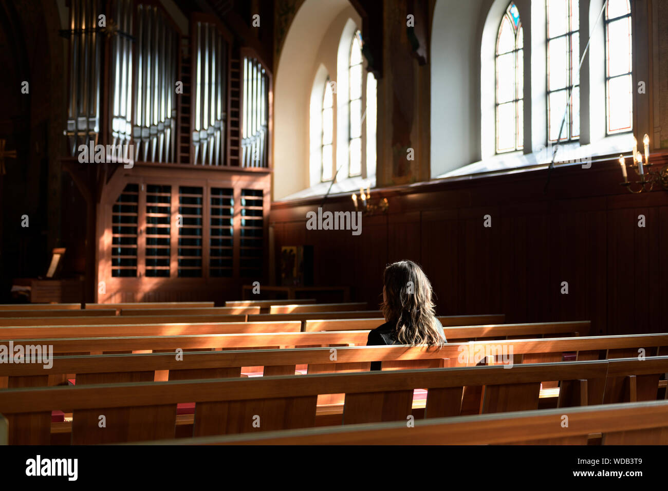 Church Pew People High Resolution Stock Photography and Images - Alamy