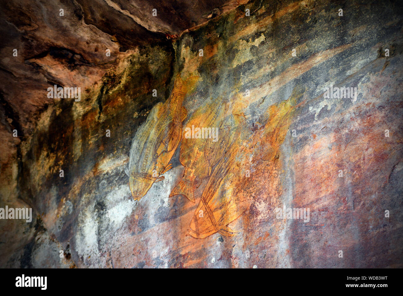 Rock Art Kakadu National Park Stock Photo - Alamy