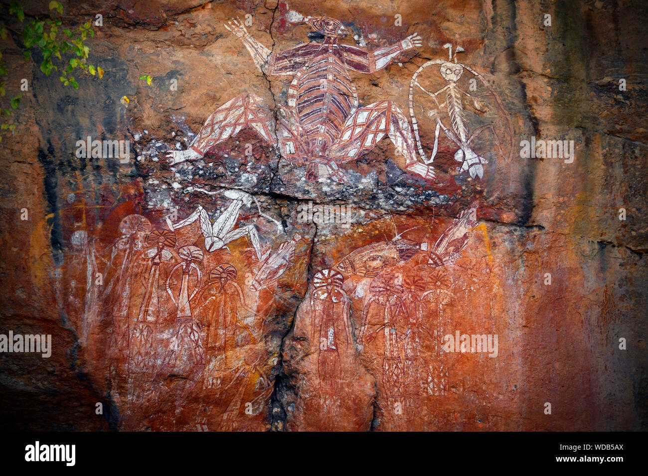 Rock Art Kakadu National Park Stock Photo - Alamy