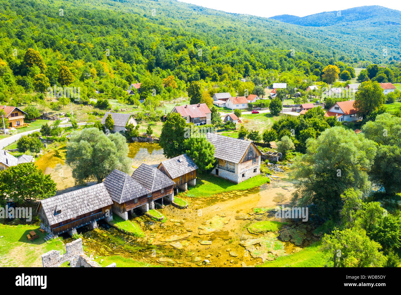 Croatia, region of Lika, Majerovo vrilo river source of Gacka ...